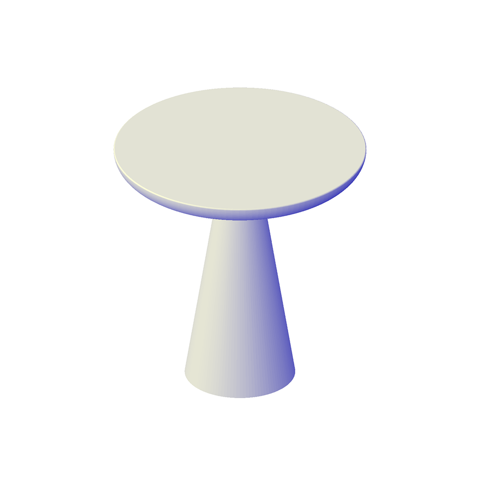 GRFC Cone Base Concrete Table Wholesaler – LIONZCONCRETE